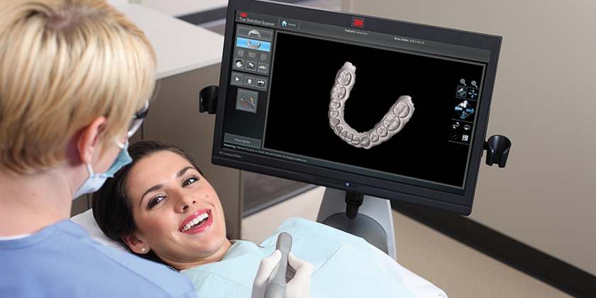 Oral anatomy replicas made easy with 3M video imaging technology