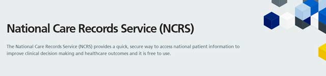 NCRS: Improved NHS Service
