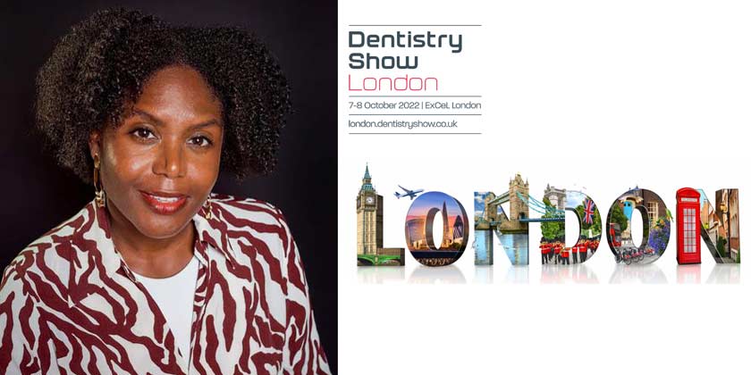 India Beason at Dentistry Show London