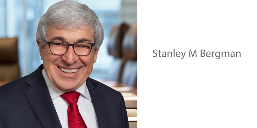 Stanley M Bergman to Retire