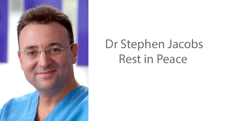 Dr Stephen Jacobs RIP