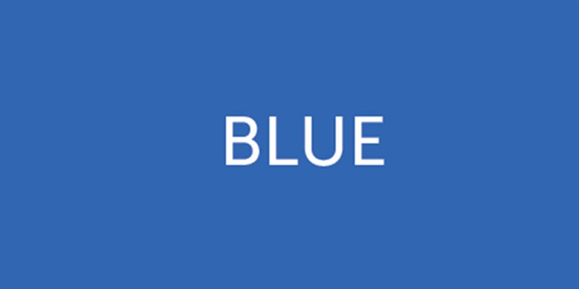 What Blue means in waste management