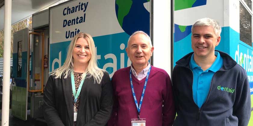 Simplyhealth Sponsors Dentaid Bus