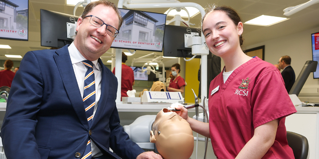 Minister Lawless at RCSI
