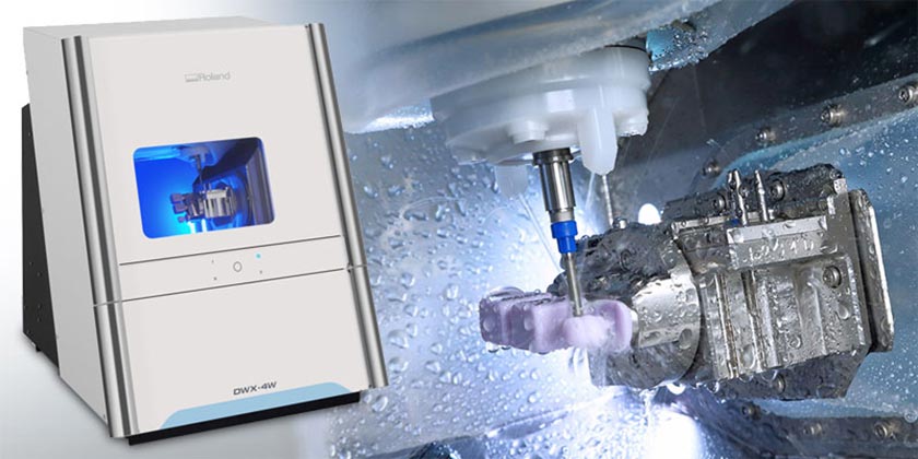 Roland DG unveils its first wet mill, alongside its latest 5-axis dry mill